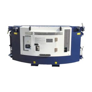 cold chain truck diesel generator set which is wall-mounted